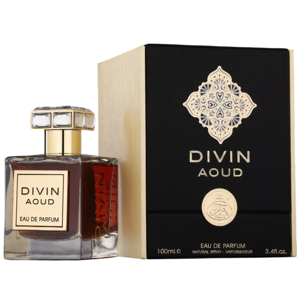 Divin Aoud French Avenue 100ml: Unisex Spicy Oud Perfume