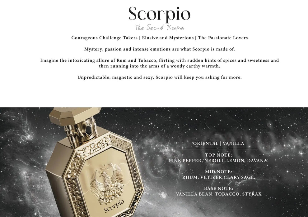 Genesis Scorpio Perfume 90ml EDP French Avenue