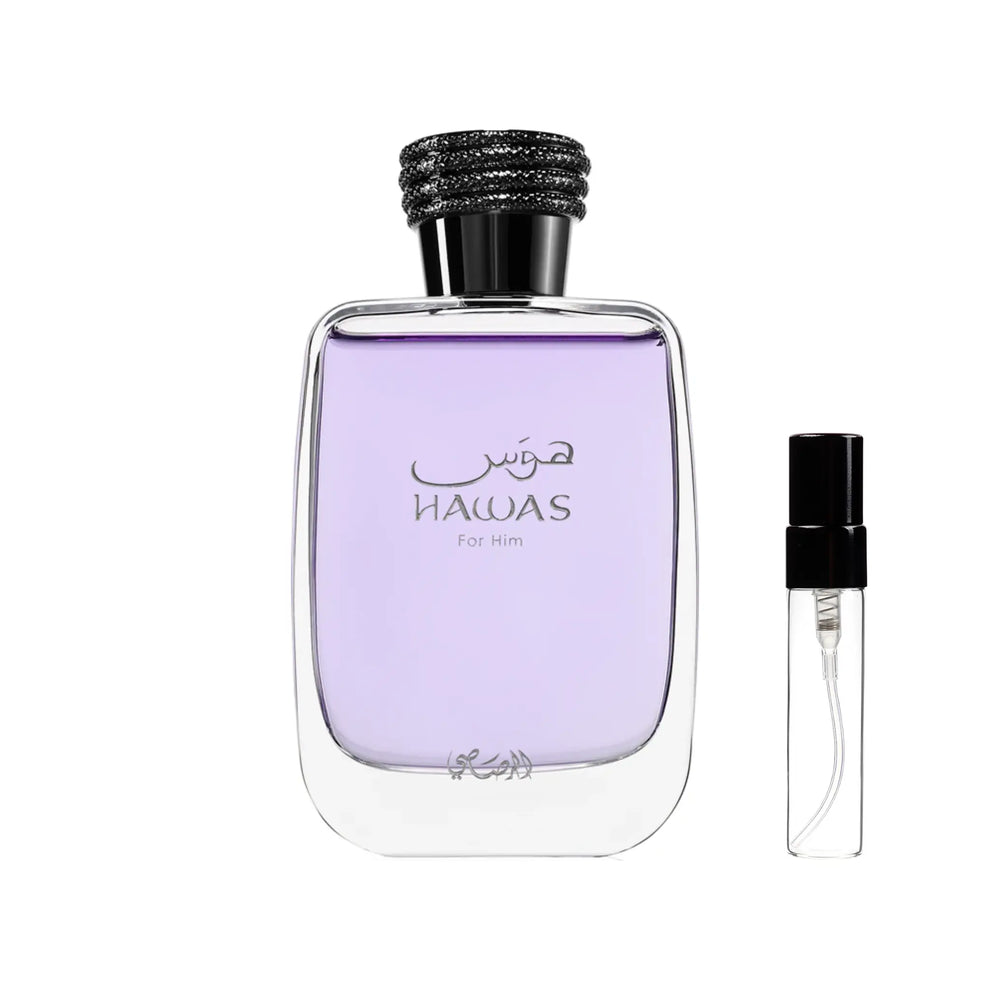 Hawas For Him Perfume Sample 2ml EDP Rasasi