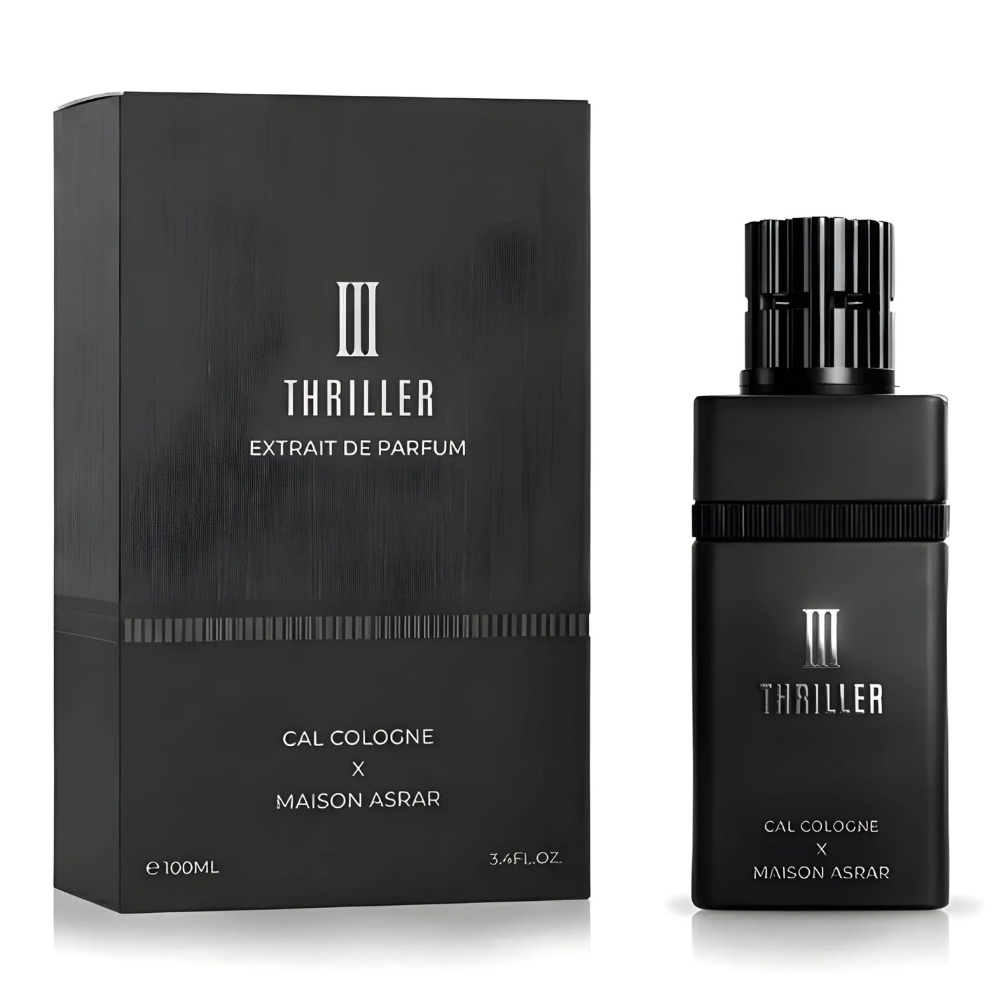 Maison Asrar X Cal Cologne III Thriller EDP: Leather & Saffron Scent