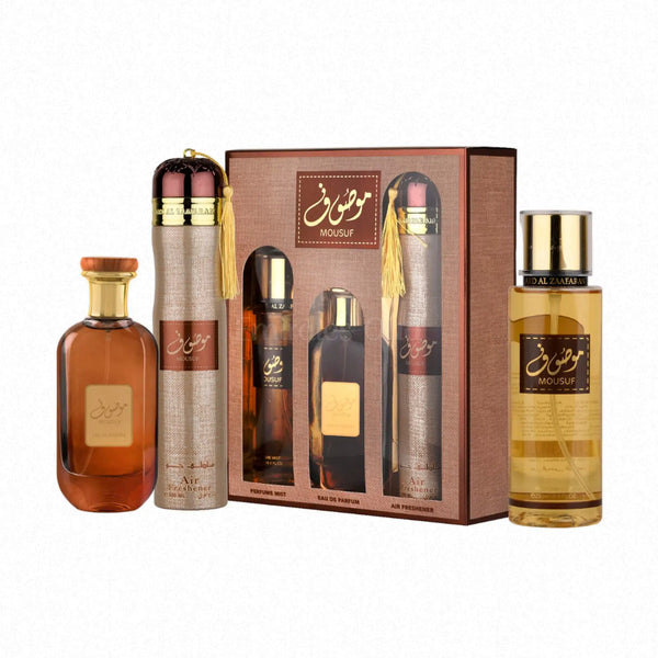 Mousuf Gift Set 3 Piece 300ml Ard Al Zaafaran | Emirates Oud