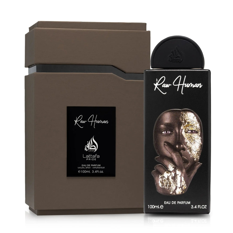 Raw Human Lattafa Pride 100ml: Unisex Leathery Perfume