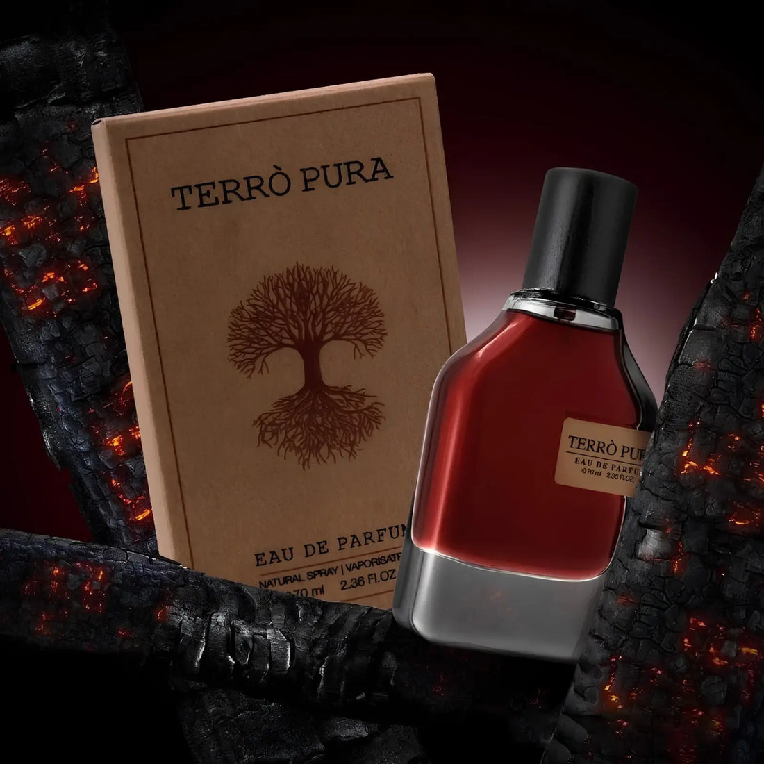 Terro Pura Fragrance World 70ml: Earthy Smoke & Birch
